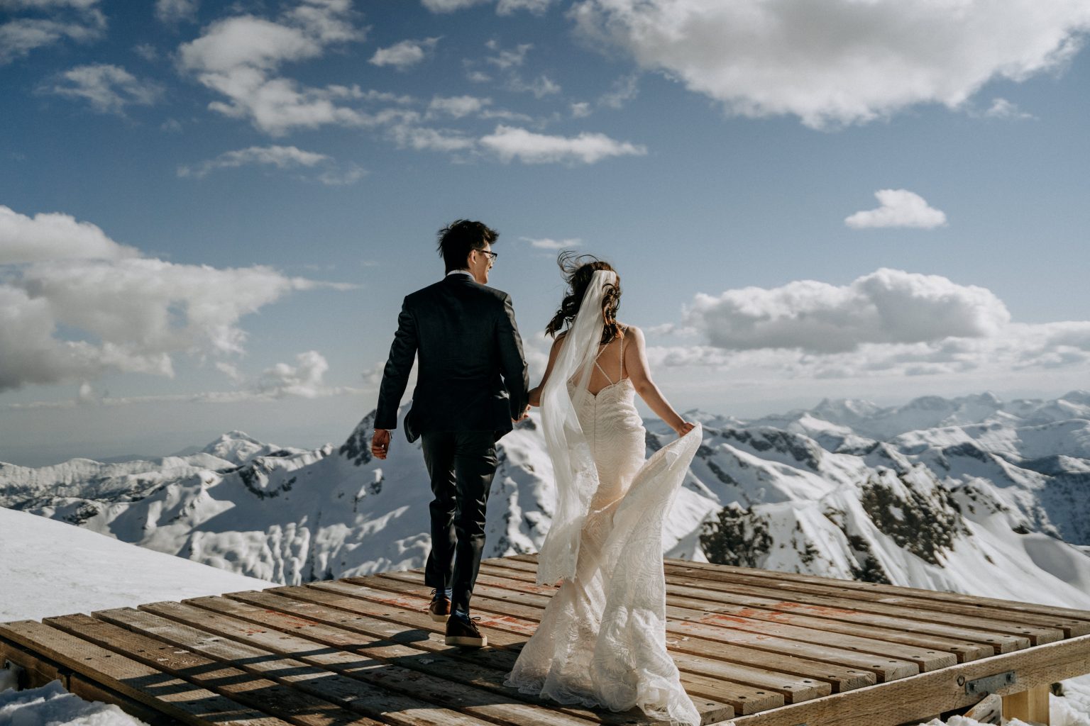 Winter Helicopter Elopement | A Guide | Whistler Elopements